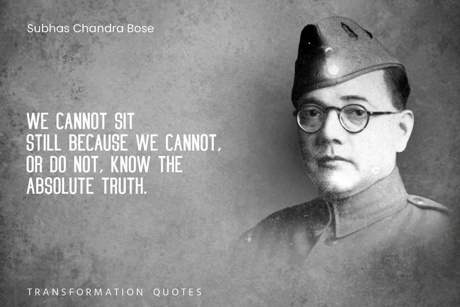 10 Subhas Chandra Bose Quotes That Will Inspire You | TransformationQuotes 10 Subhas Chandra Bose Quotes That Will Inspire You | TransformationQuotes